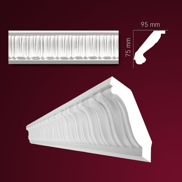 Stuckleiste Brescia 1 m – ROMAN LIVING
